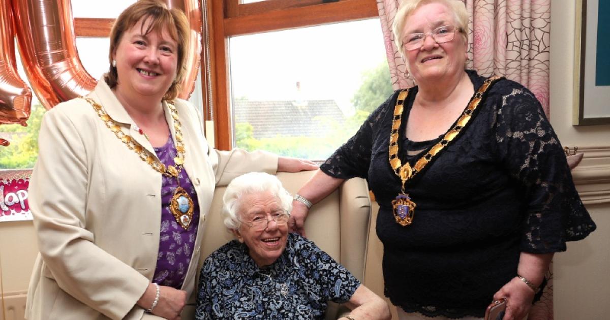 Maud celebrates 110th birthday - Photo 1 of 1 - Alpha Newspaper Group