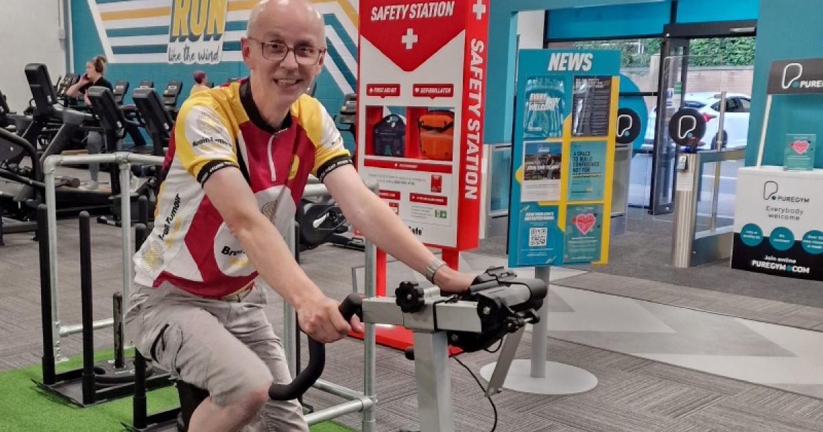 Gary's cycle for Brain Tumour Research - Photo 1 of 1 - Alpha Newspaper ...