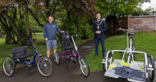'Inclusive' bikes scheme is launched - Photo 1 of 1 - Alpha Newspaper Group