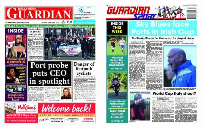 This week's front & back pages - Alpha Newspaper Group
