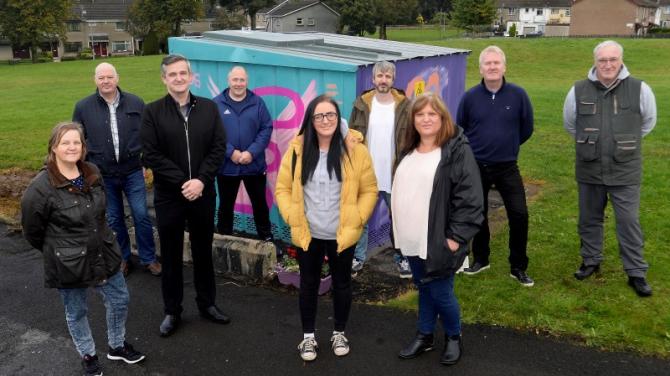 Dunclug Memorial Mural brings HOPE to local community - Photo 1 of 1 ...