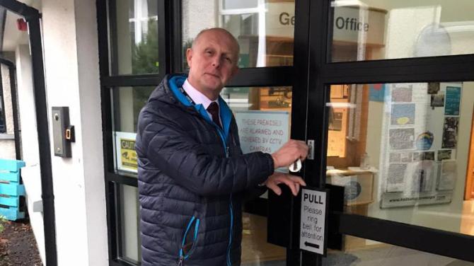 Kells and Connor Principal retires - Photo 1 of 1 - Alpha Newspaper Group