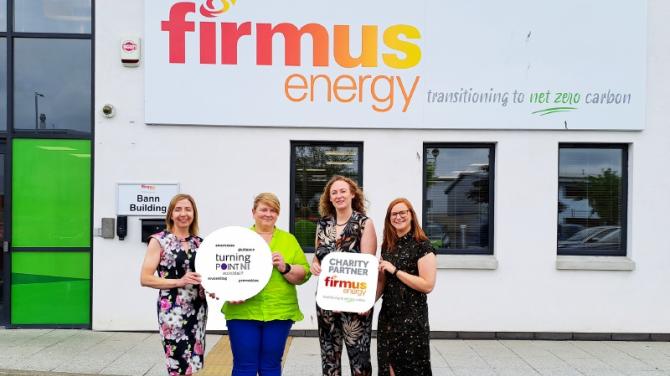 Turning Point NI is firmus energy's Charity Partner of the Year - Photo ...