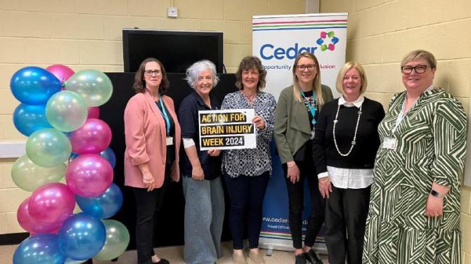 Cedar Foundation marks 'Action for Brain Injury' week in Ballymena - Photo 1 of 1 - Alpha ...